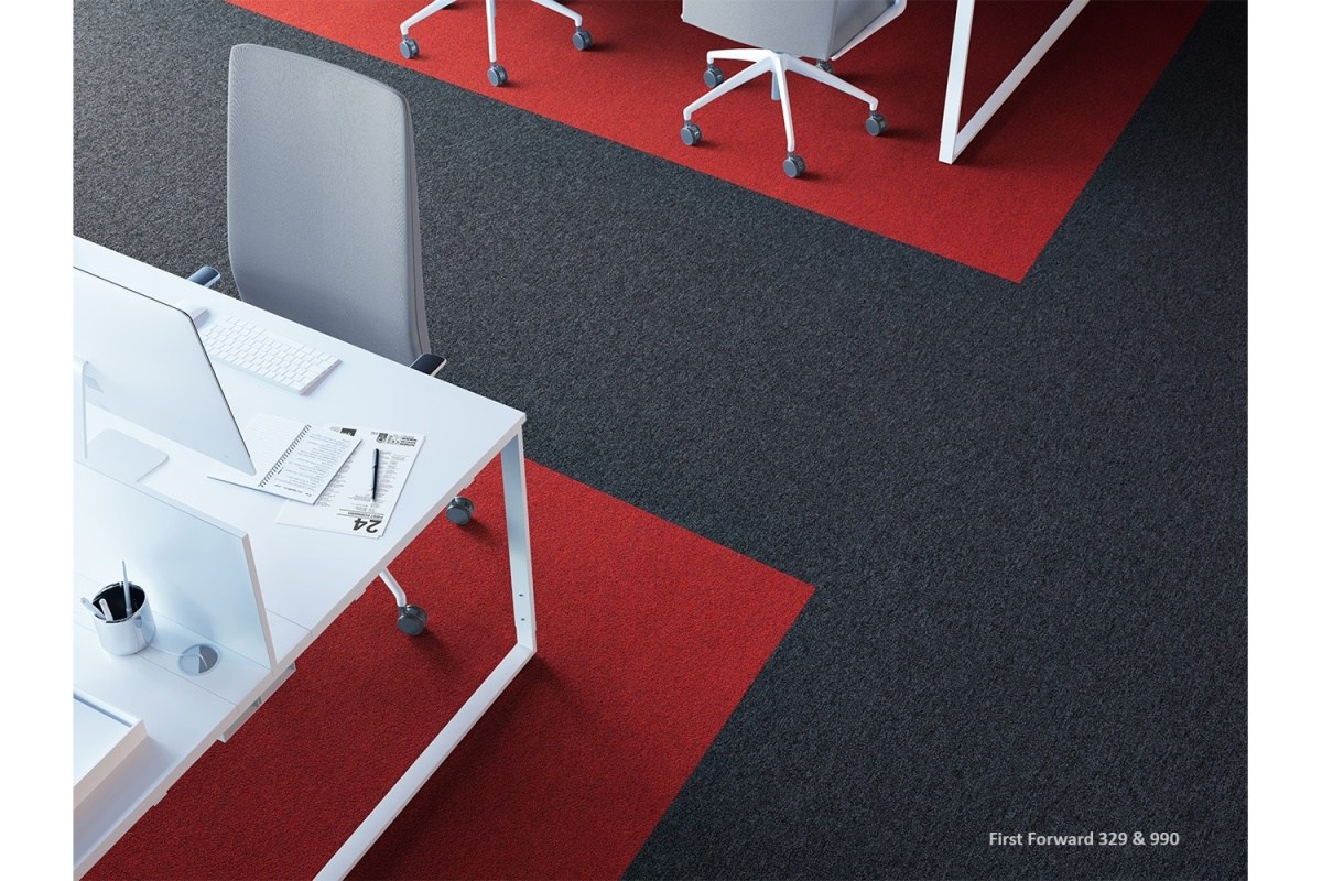 Modulyss First Forward 608 zelená | Top-koberce.cz